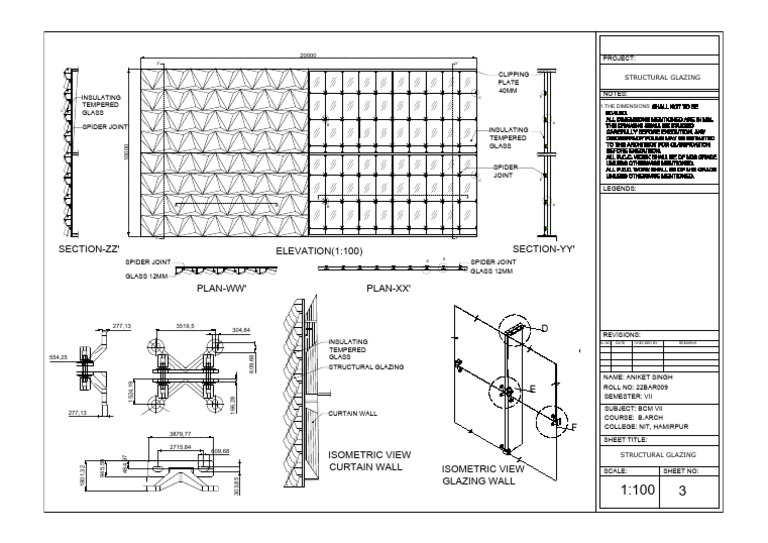 Structural Glazing 3 | PDF | Architectural Elements | Amorphous Solid