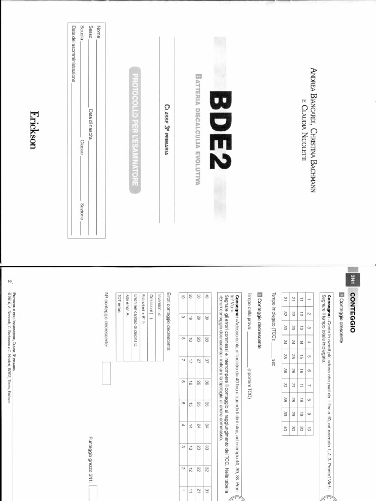 Prot 3 Bde2 Esaminatore | PDF