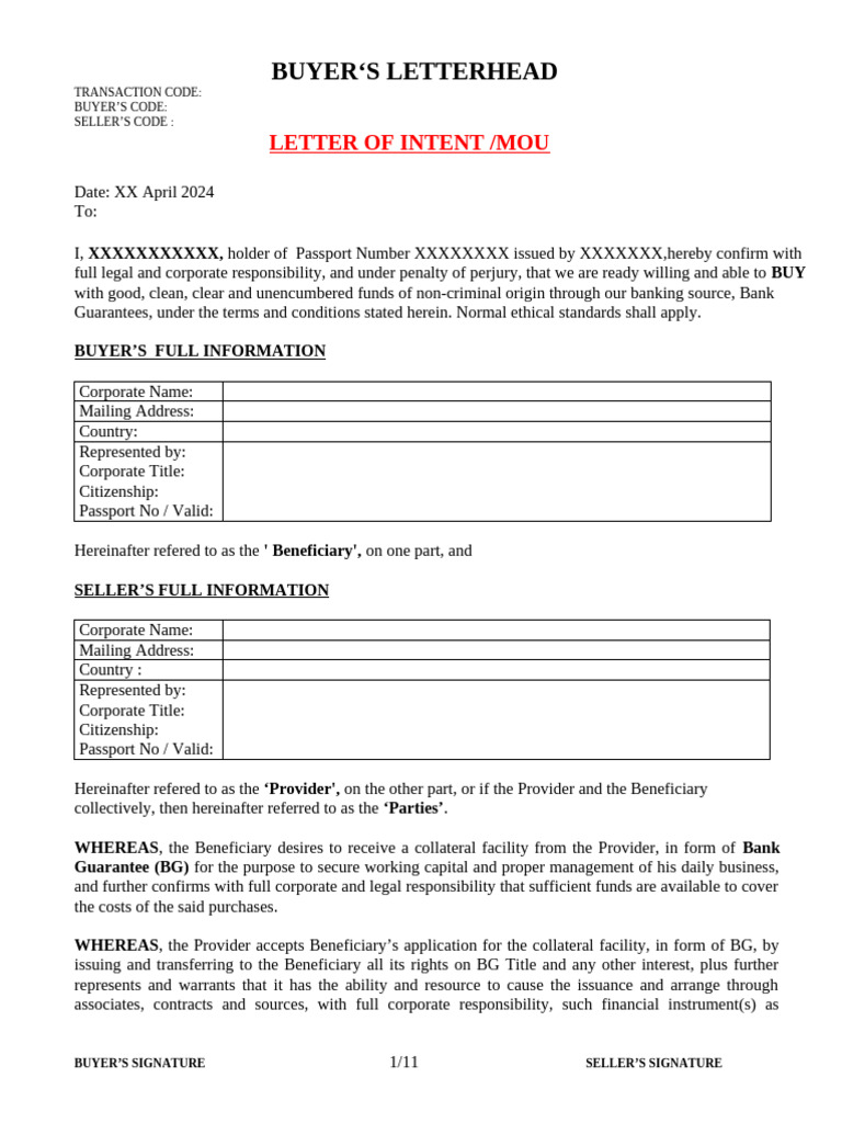 DOA SBL | PDF | Letter Of Credit | Banks