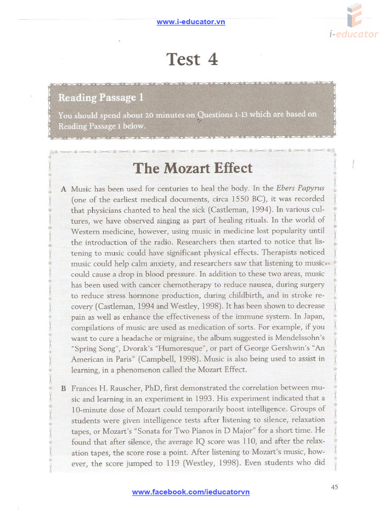 Mozart Effect | PDF