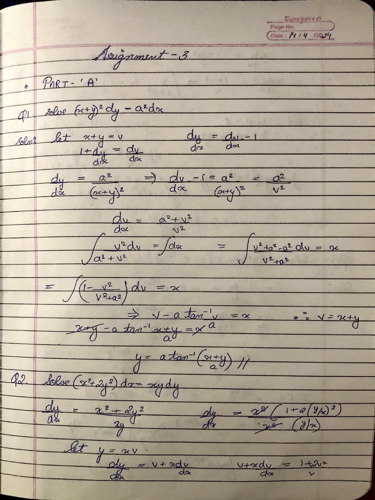 Maths Assignment3 | PDF