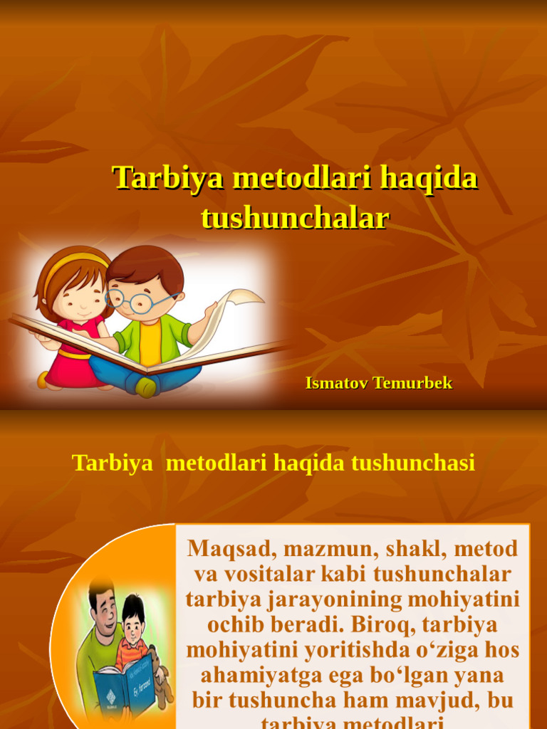 Ismatov Temurbek | PDF