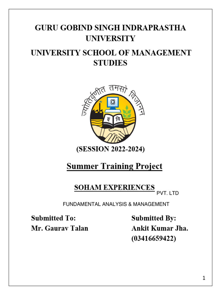 STP Ankit Kumar Jha | PDF | Regulatory Compliance | Policy