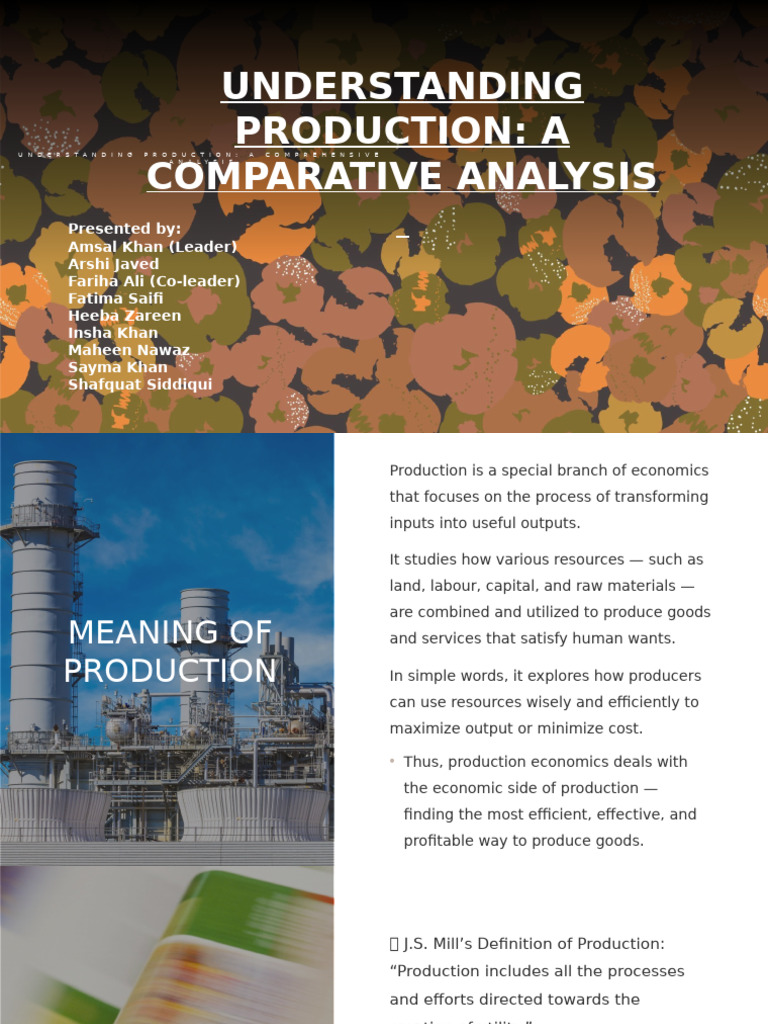 Understanding Production | PDF | Marginal Cost | Production Function