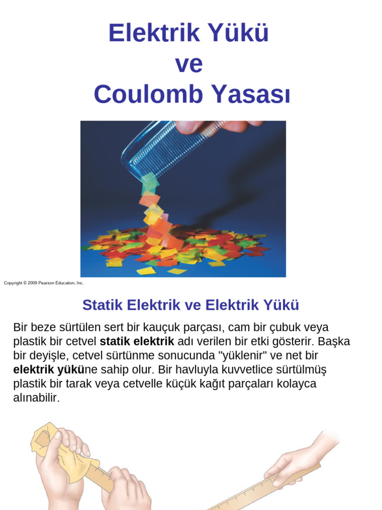 1. Ders (Coulomb Yasasi) | PDF