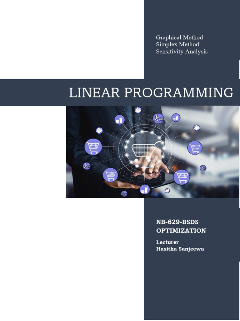 Linear Programming - Tutorial | PDF | Linear Programming | Mathematical Optimization