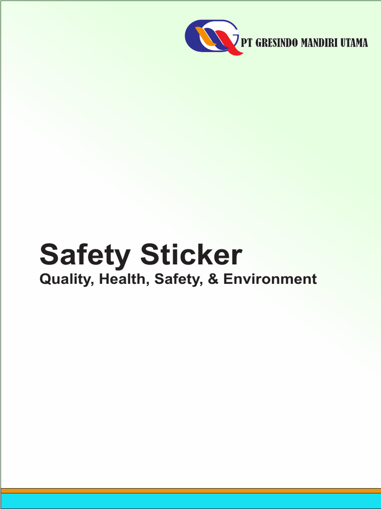 Brochure Safety Sticker | PDF