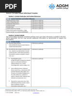 MAS Cyber Incident Reporting Template | PDF | Domain Name | Denial Of ...