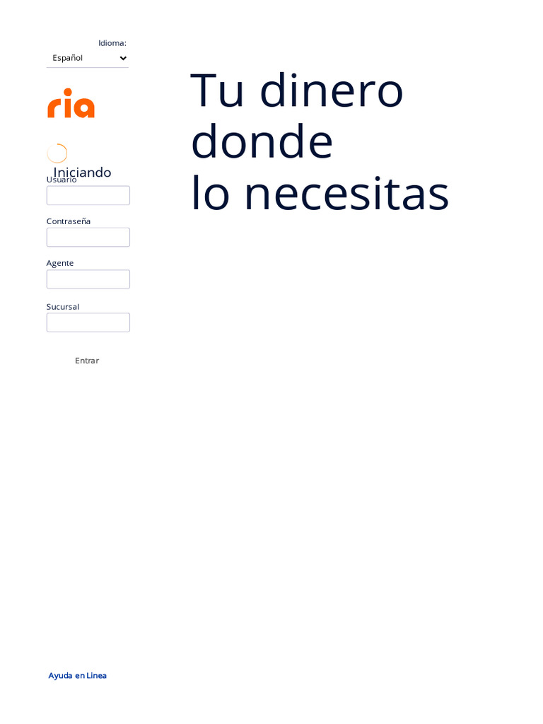 Acceso a FxOnline: Tu dinero disponible | PDF