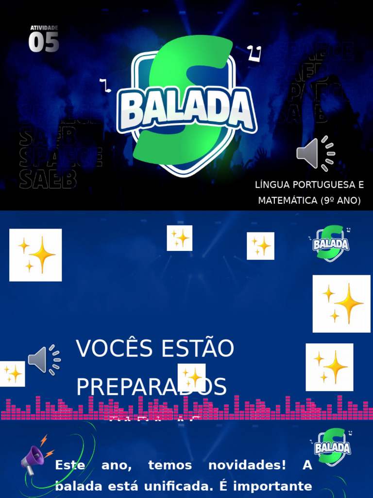 BALADA S ANOS FINAIS 2025 | PDF | Amor | Número racional