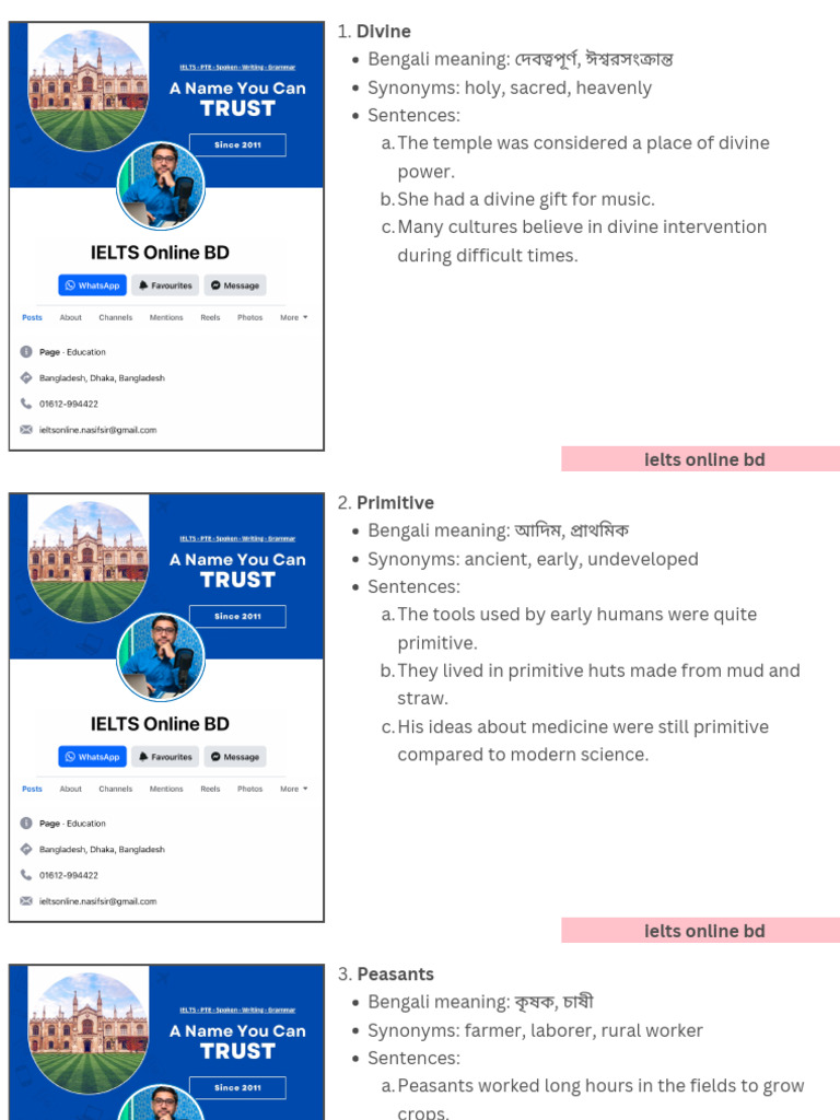 Vocab Recap 1 | PDF