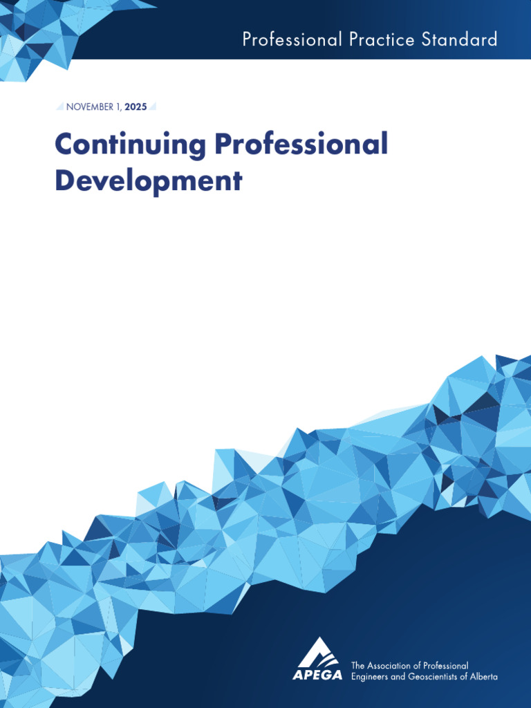 CPD Continuing Professional Development Program | PDF | Professional ...