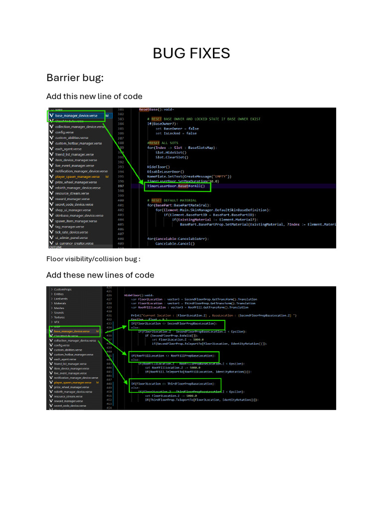 Fix Barrier Resetbase | PDF