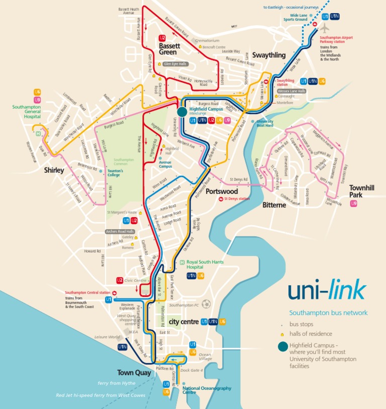 Unilink Network Map | PDF
