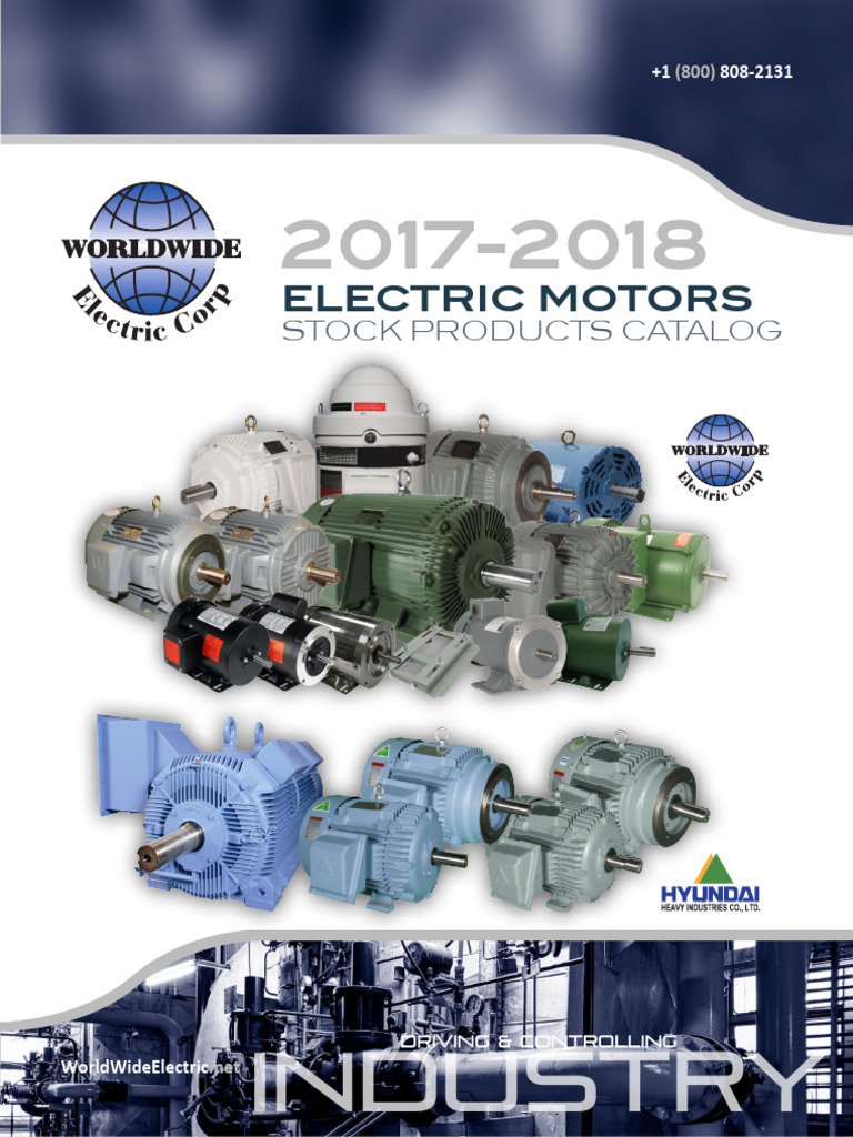 Electric Motors Stock Catalog 2017-2018 | PDF | Electric Motor ...