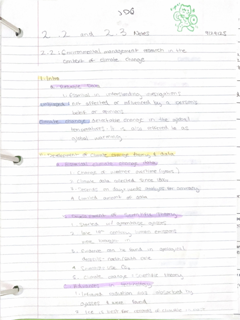 2.2 and 2.3 Notes | PDF