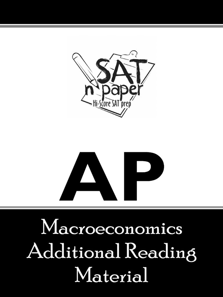 AP Macroeconomics Additional Reading Material | PDF | Macroeconomics ...