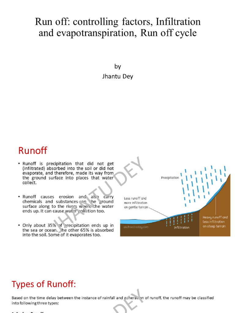Run-Off PPT | PDF