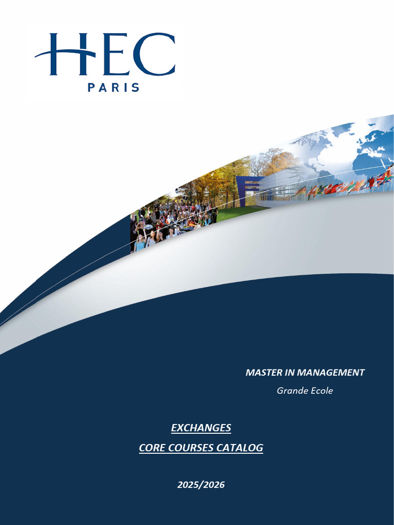 Core Course Catalog | PDF | Option (Finance) | Management Accounting