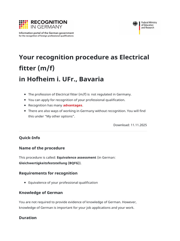 Recognition Portal - Everything About The Procedure | PDF ...