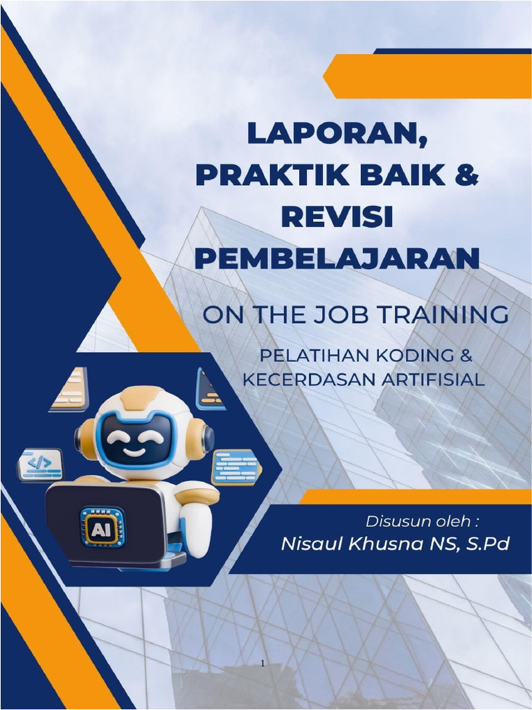 LAPORAN, Praktik Baik, Dan Revisi Pembelajaran OJT - Gugun Gunawan | PDF