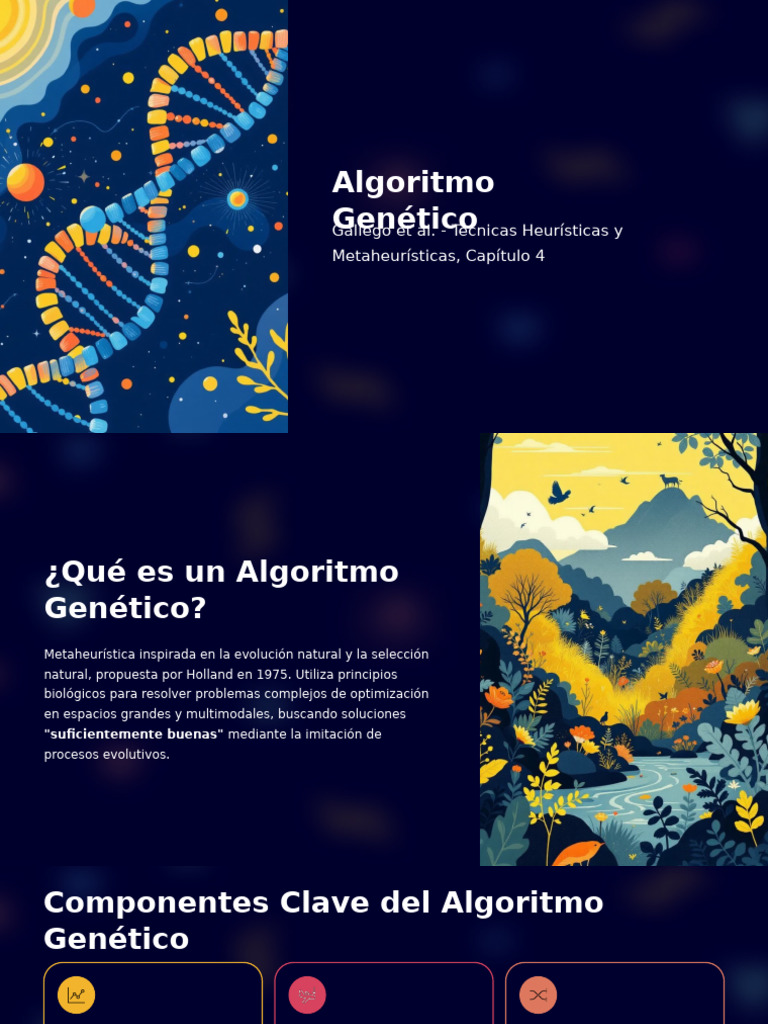 Algoritmos Genéticos: Optimización Efectiva | PDF | Algoritmo genético ...