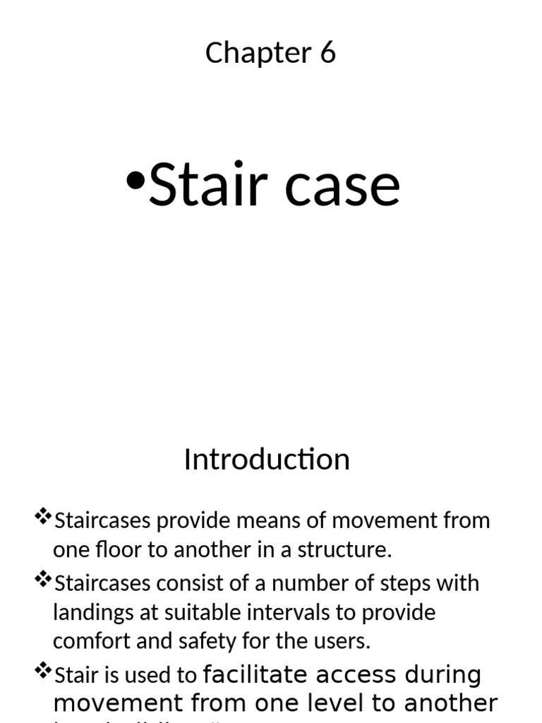 Stair | PDF | Stairs | Building Engineering