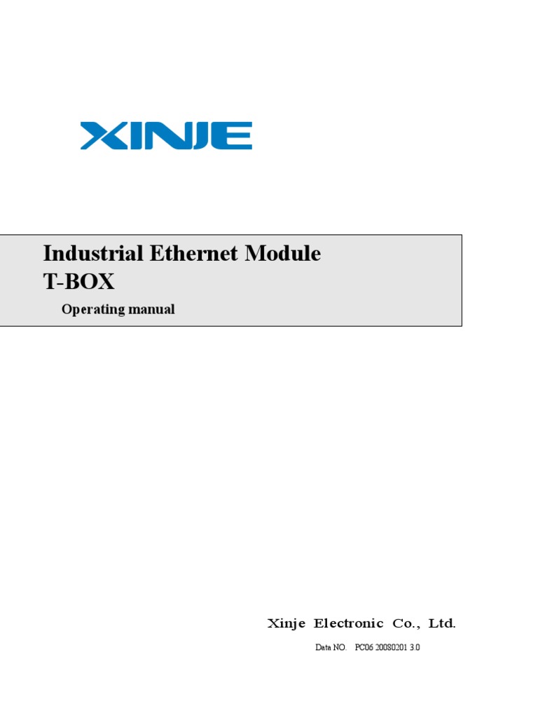 T BOX Manual | PDF | Internet Protocols | Computer Network