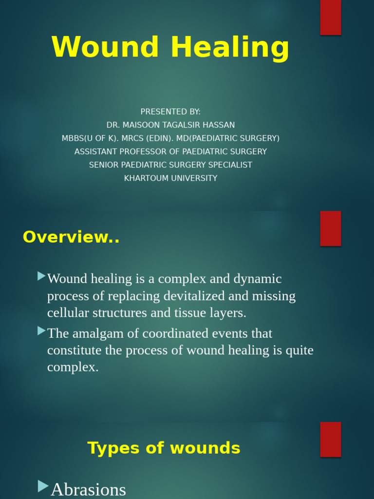 Wound Healing | PDF