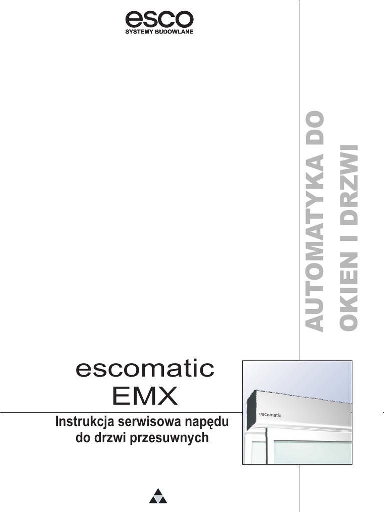 Escomatic - MANUAL Fo Automatic Door ESCO | PDF