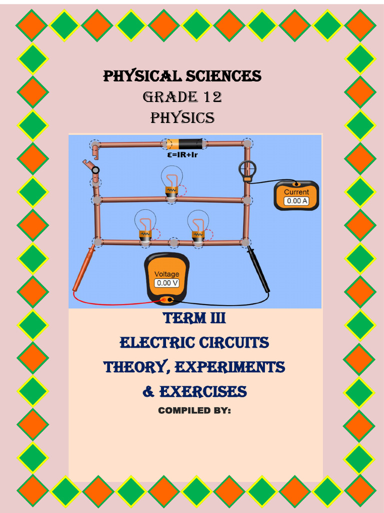 Grade 12 Electric Circuits Guide | PDF | Voltage | Resistor