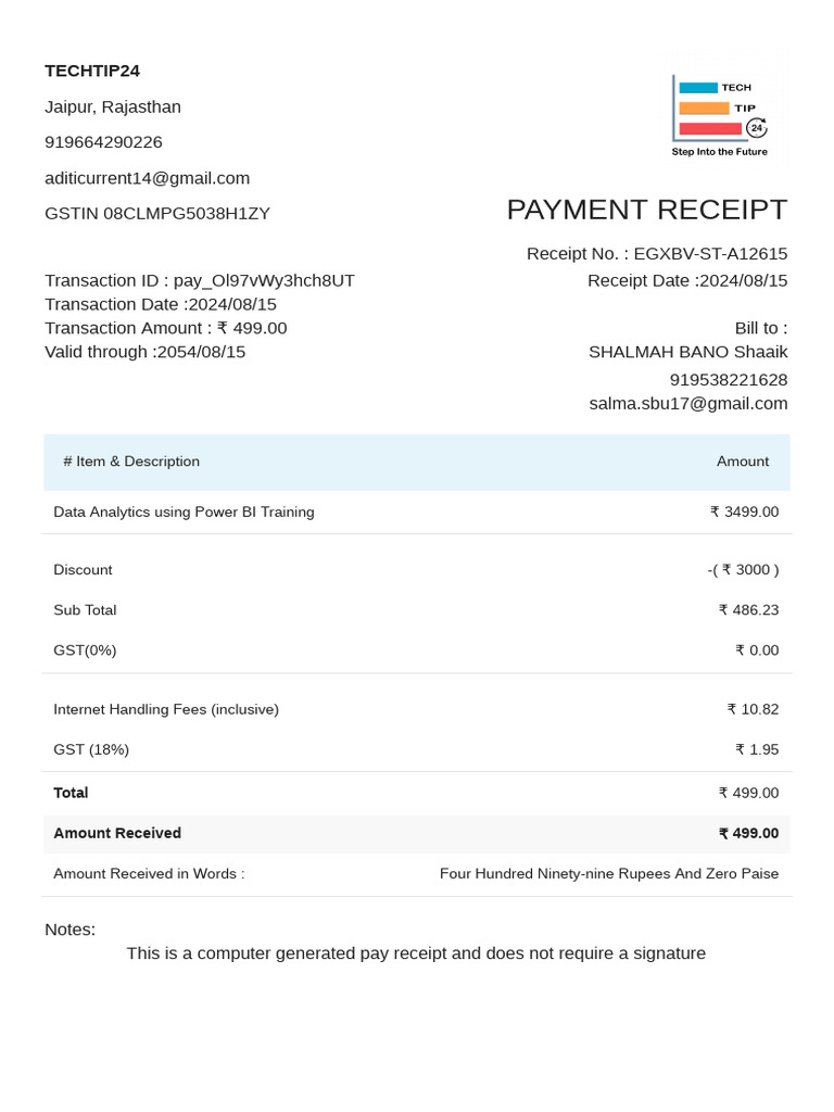 Data Analytics Using Power BI Training 1723718702629 PDF | PDF