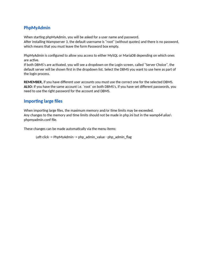 Phpmyadmin English | PDF