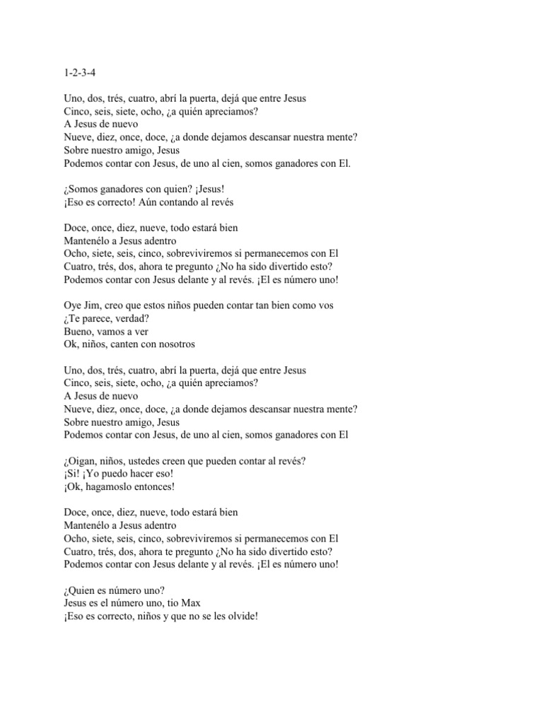 Traducion 1-2-3-4 | PDF