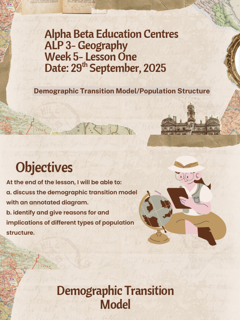 Demographic Transition Model Explained | PDF | Birth Rate ...