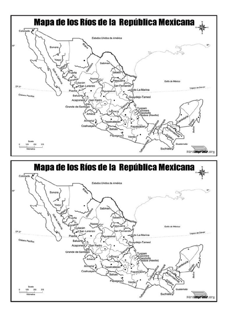 Mapa de Rios | PDF
