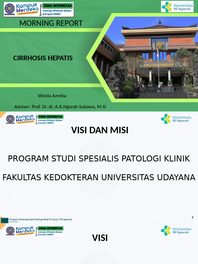 MR 19 Agustus 2025 | PDF | Cirrhosis | Coagulation