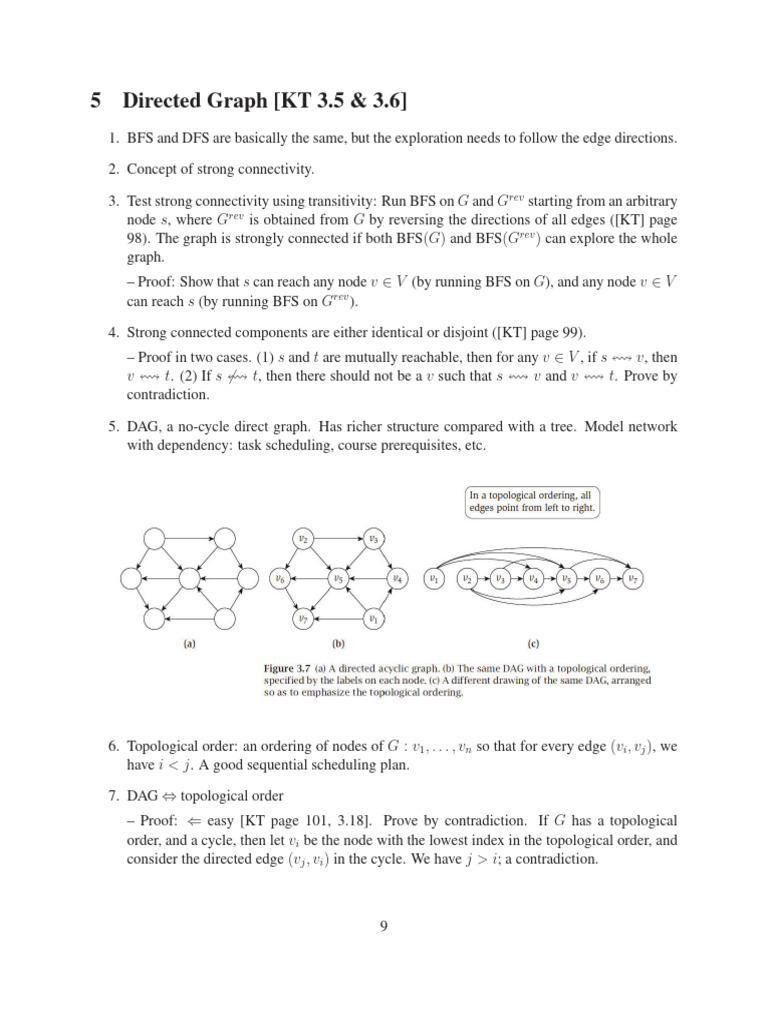 Strong Connectivity in Directed Graphs | PDF | Graph Theory ...
