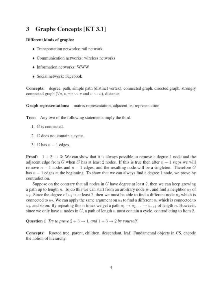 L2 Basic Graph Concepts 1 | PDF | Vertex (Graph Theory) | Mathematical ...