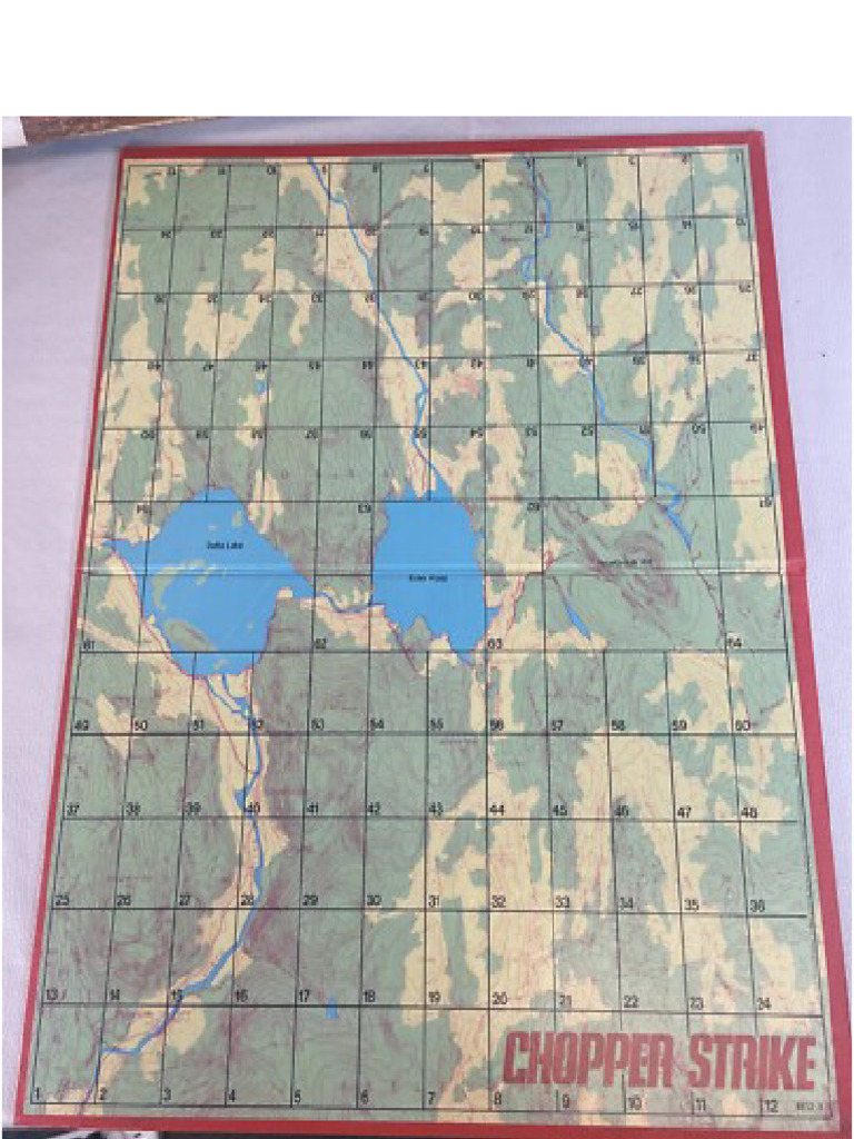 CHOPPER STRIKE Game Board | PDF