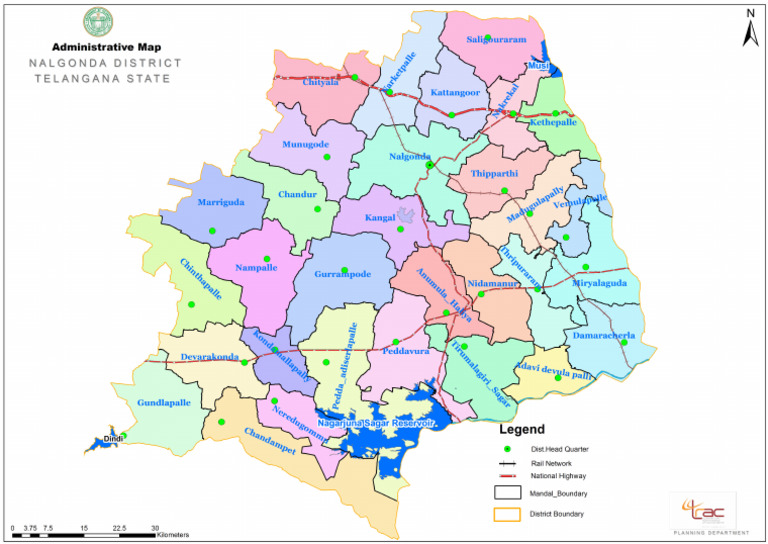 Nalgonda Mandals Only | PDF