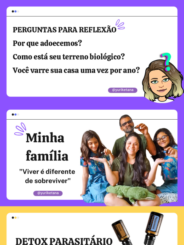 Sintomas e Tratamentos de Parasitose | PDF | Parasitismo | Infecção