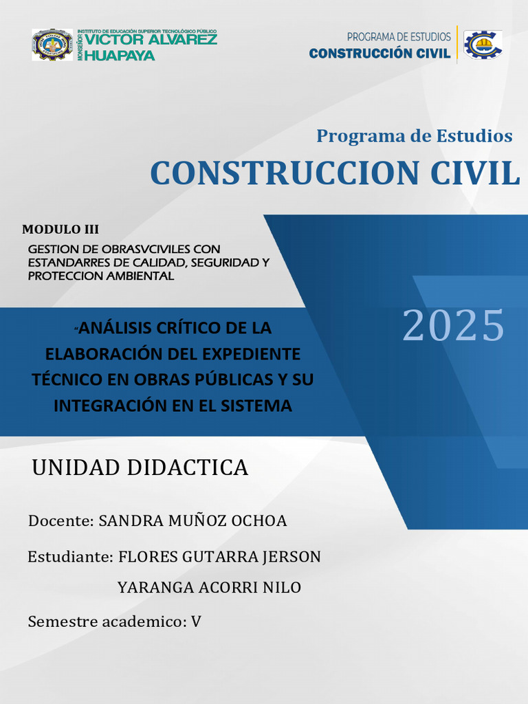 Portada Formal Metrado | PDF