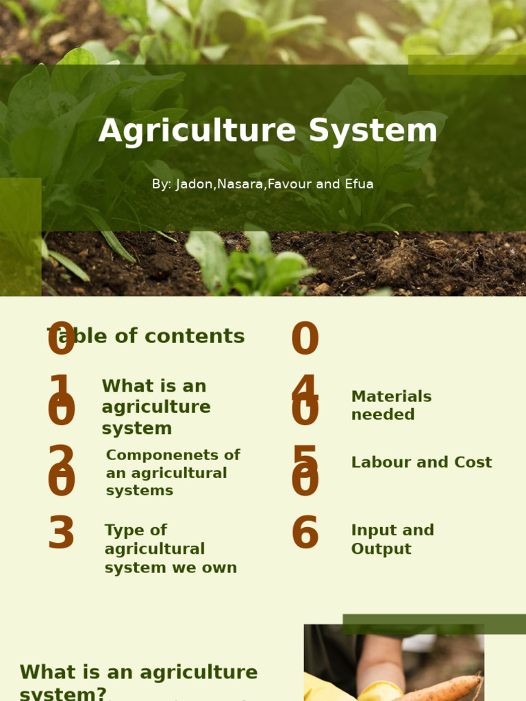 Sustainable Agriculture Project Proposal | PDF
