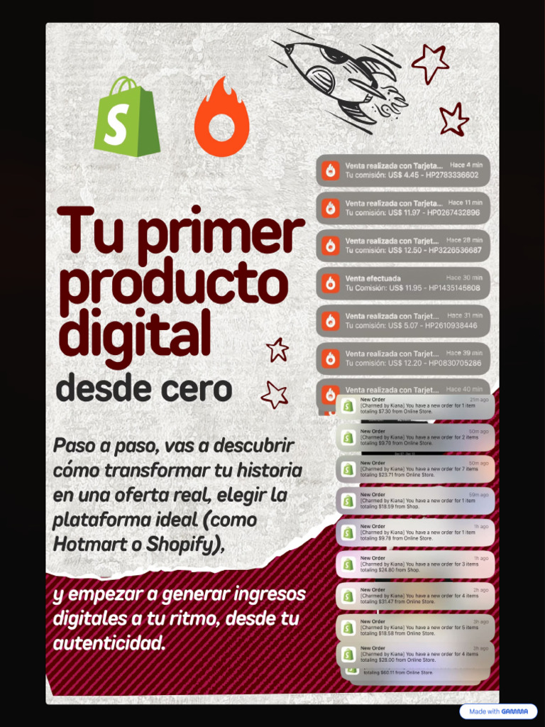 Crea y Vende Tu Primer Producto Digital | PDF