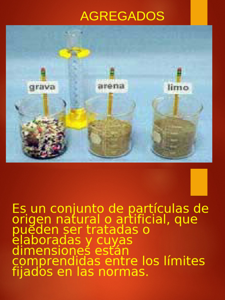 Clasificación y características de agregados | PDF | Roca (geología ...