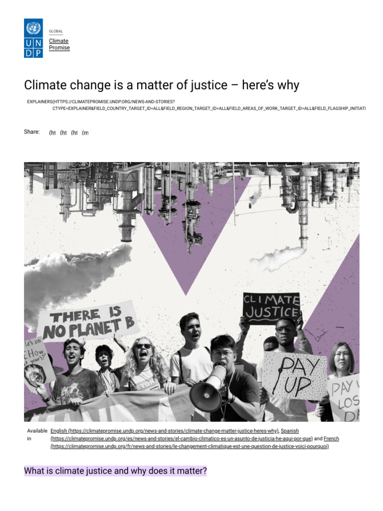 Climate Change is a Matter of Justice – Here’s Why _ UNDP Climate ...