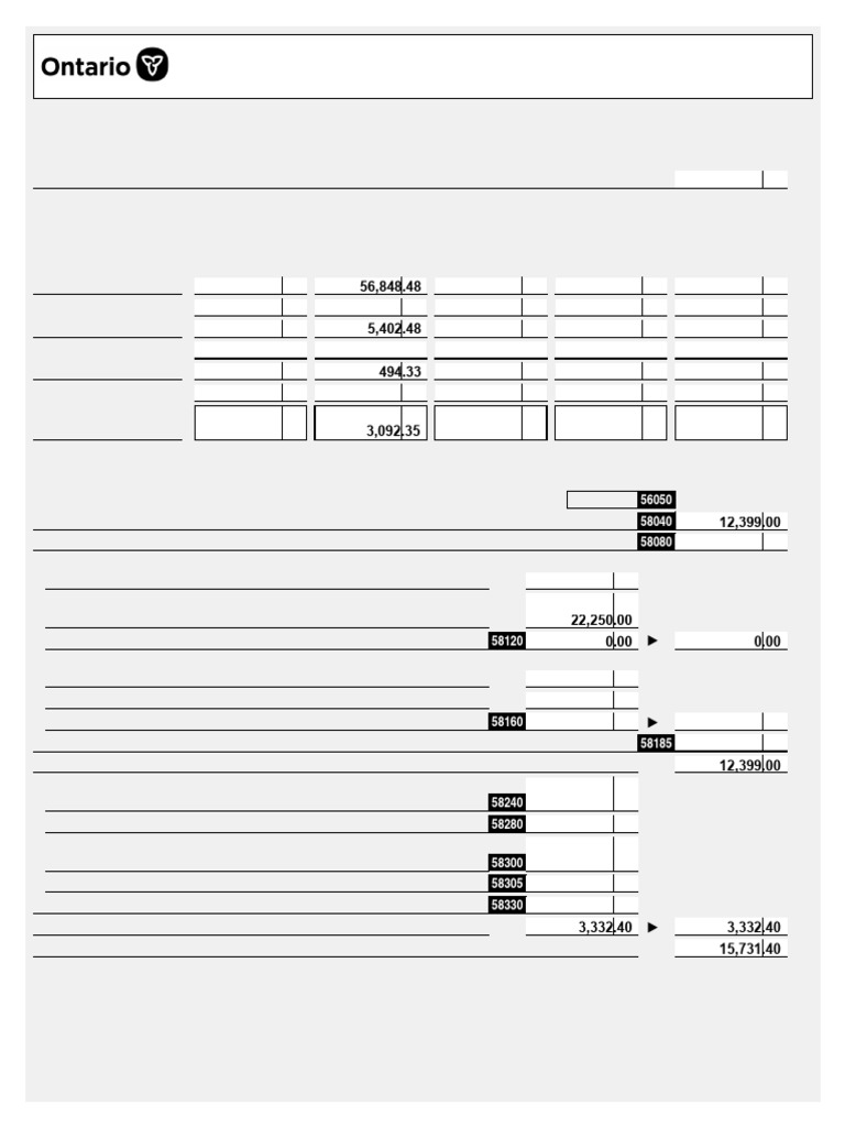 5006-C ON428 | PDF | Taxes | Income