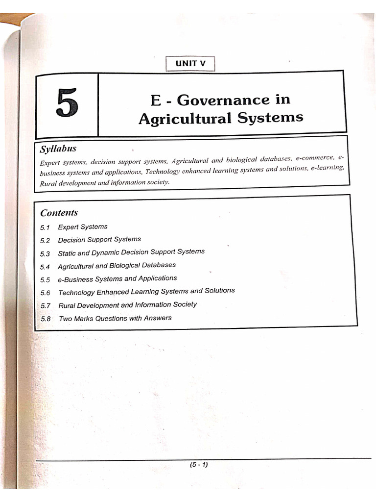 IT Unit 5 | PDF
