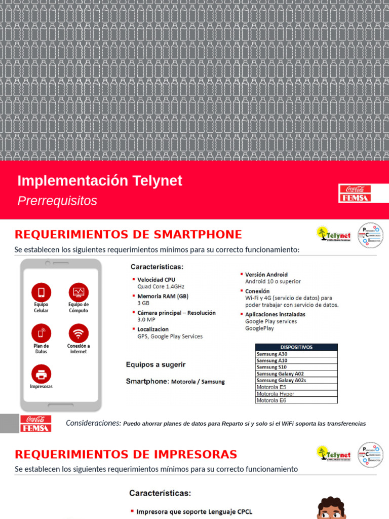 Requisitos para Implementar Telynet | PDF